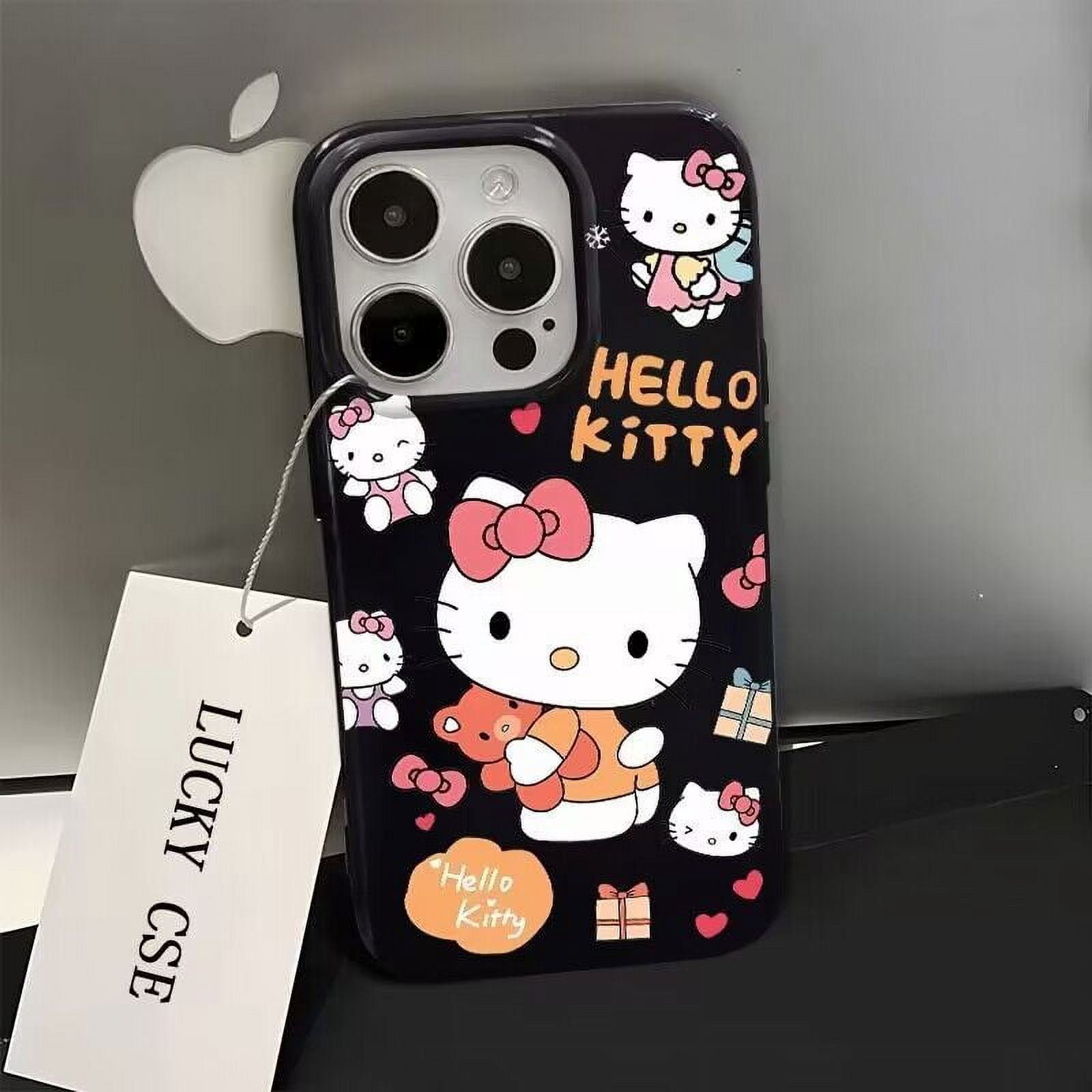 Miniso Sanrio Lovely Hello Kitty Phone Case For iphone 15 14 13 PRO MAX ...