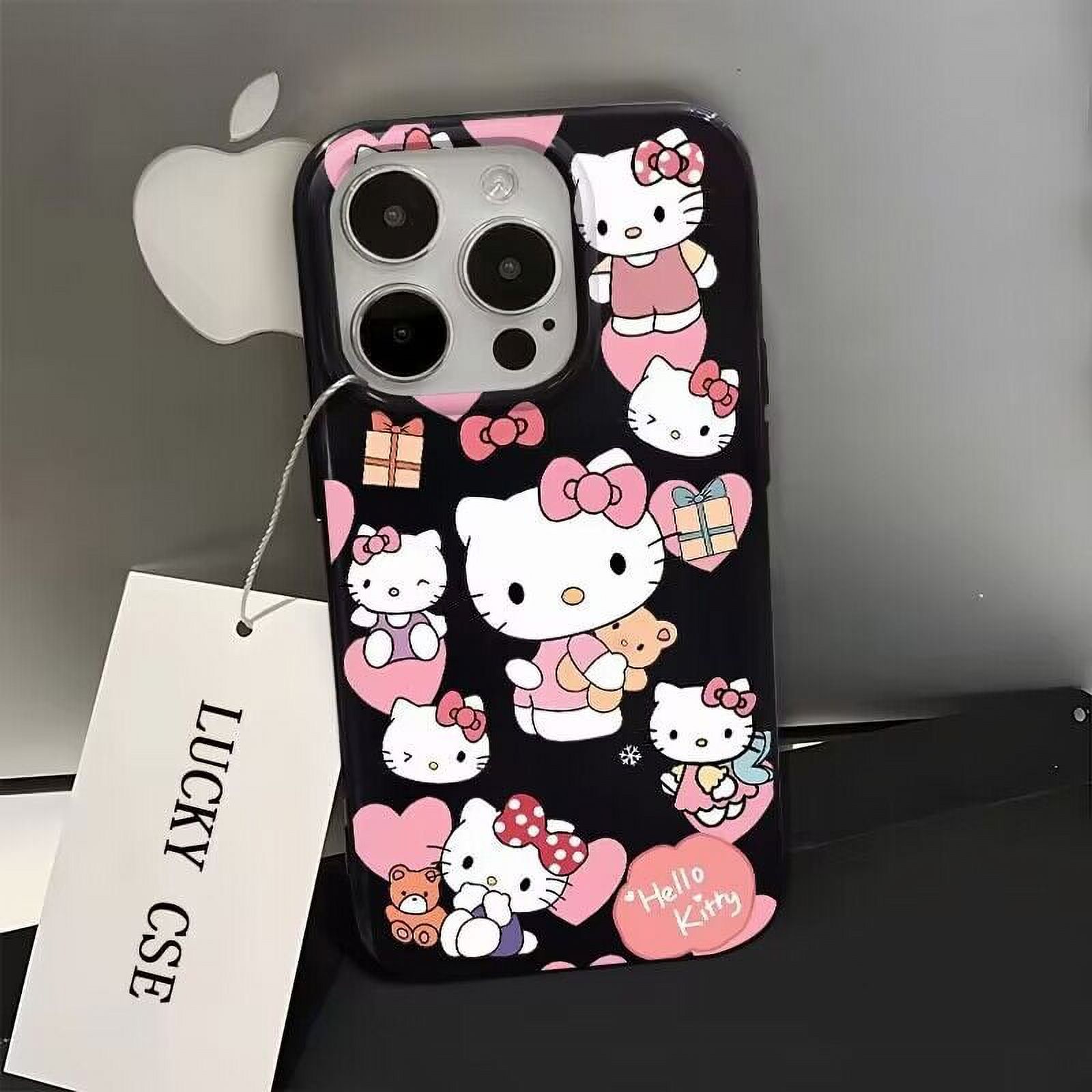 Miniso Sanrio Lovely Hello Kitty Phone Case For iphone 15 14 13 PRO MAX ...