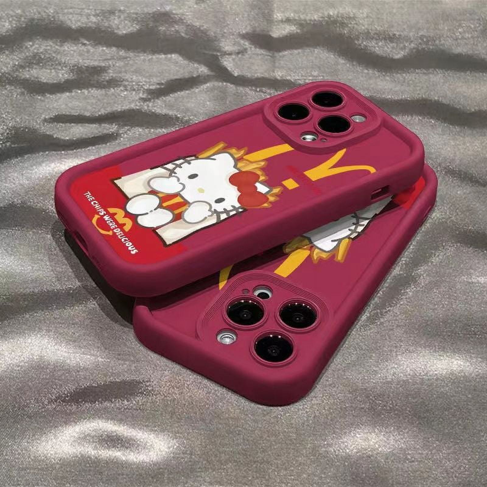 Miniso Sanrio Lovely Hello Kitty Phone Case For iphone15 14 13 11 12 ...