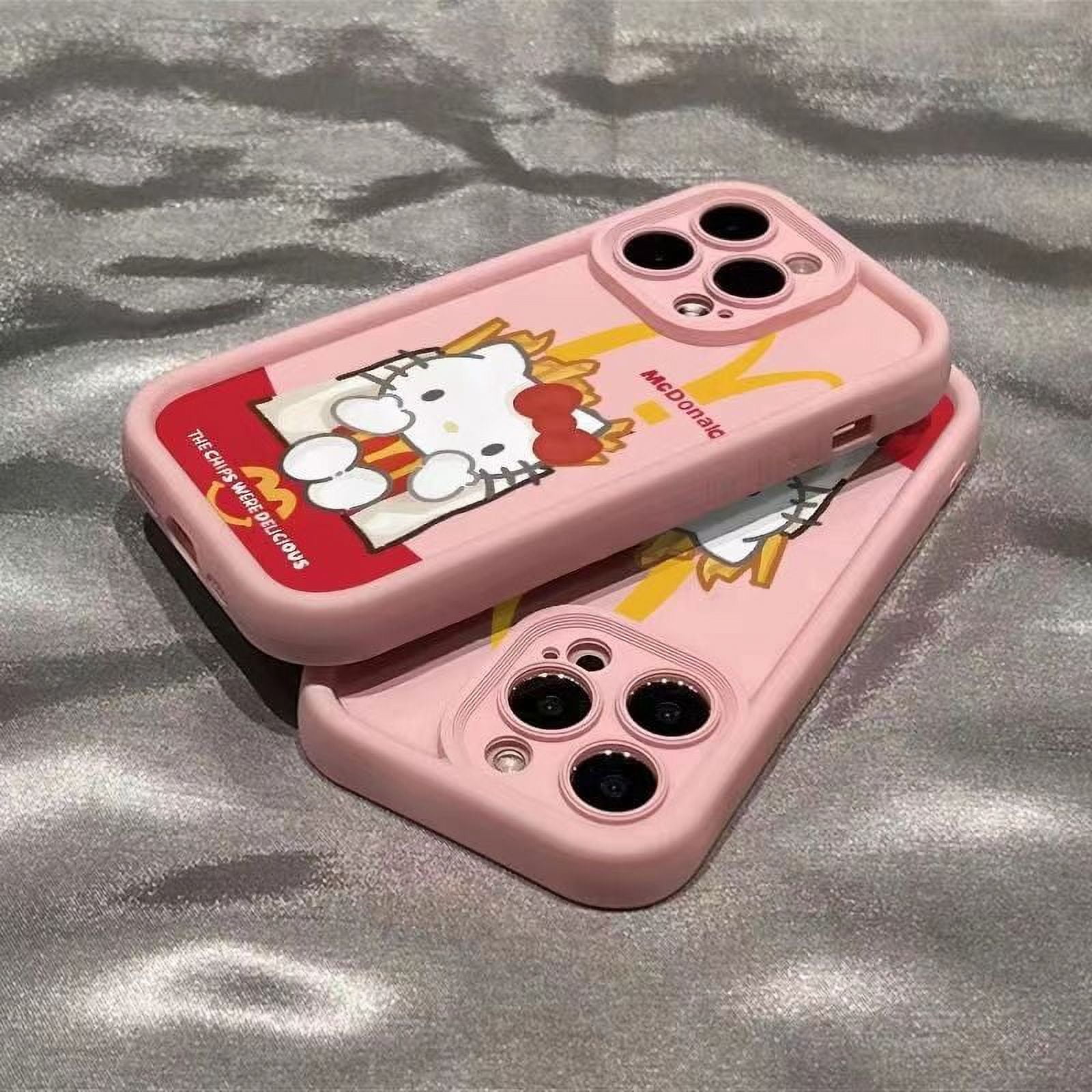 Miniso Sanrio Lovely Hello Kitty Phone Case For iphone15 14 13 11 12 ...