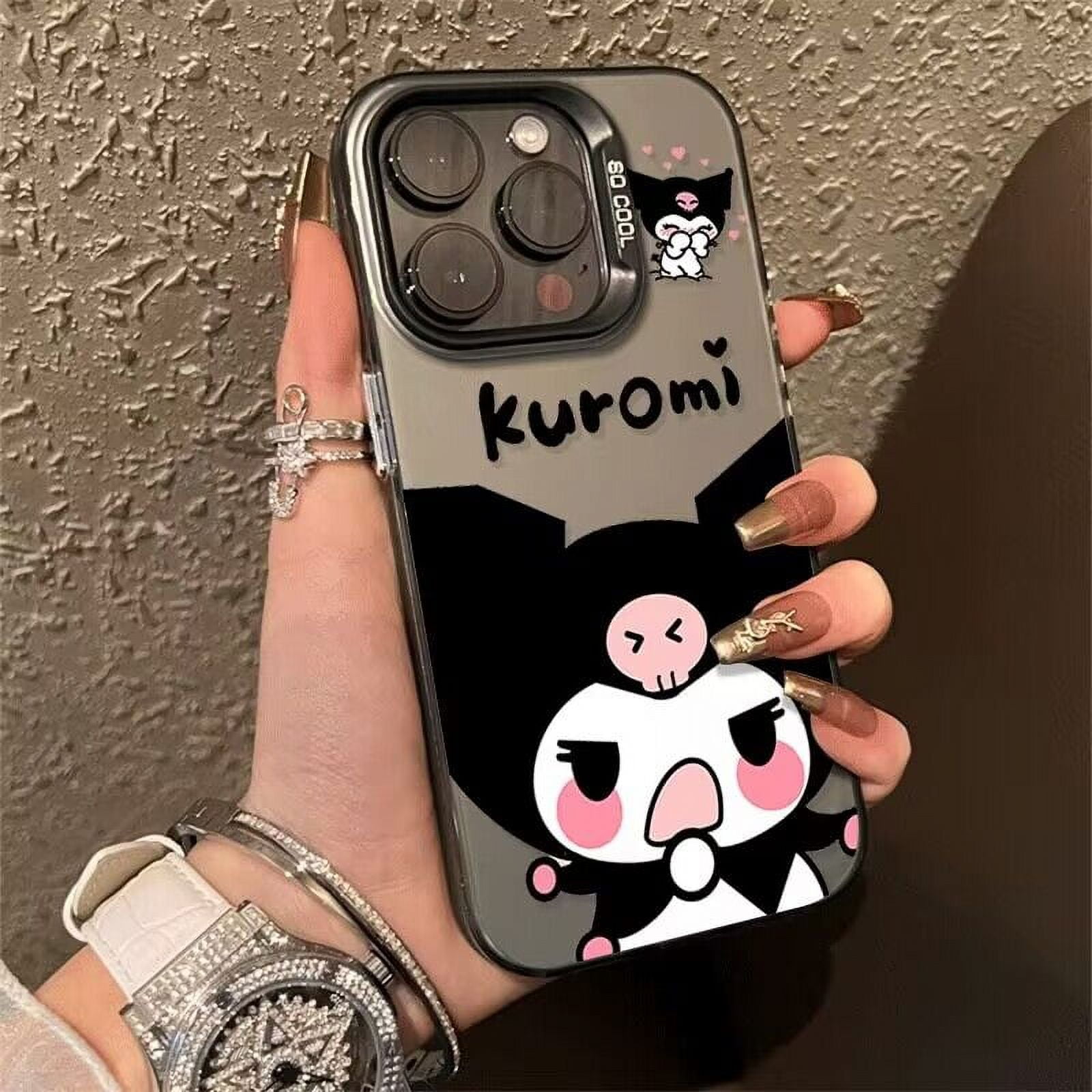 Miniso Sanrio Lovely Kuromi Phone Case For iphone 15 14 13 11 12 PRO ...