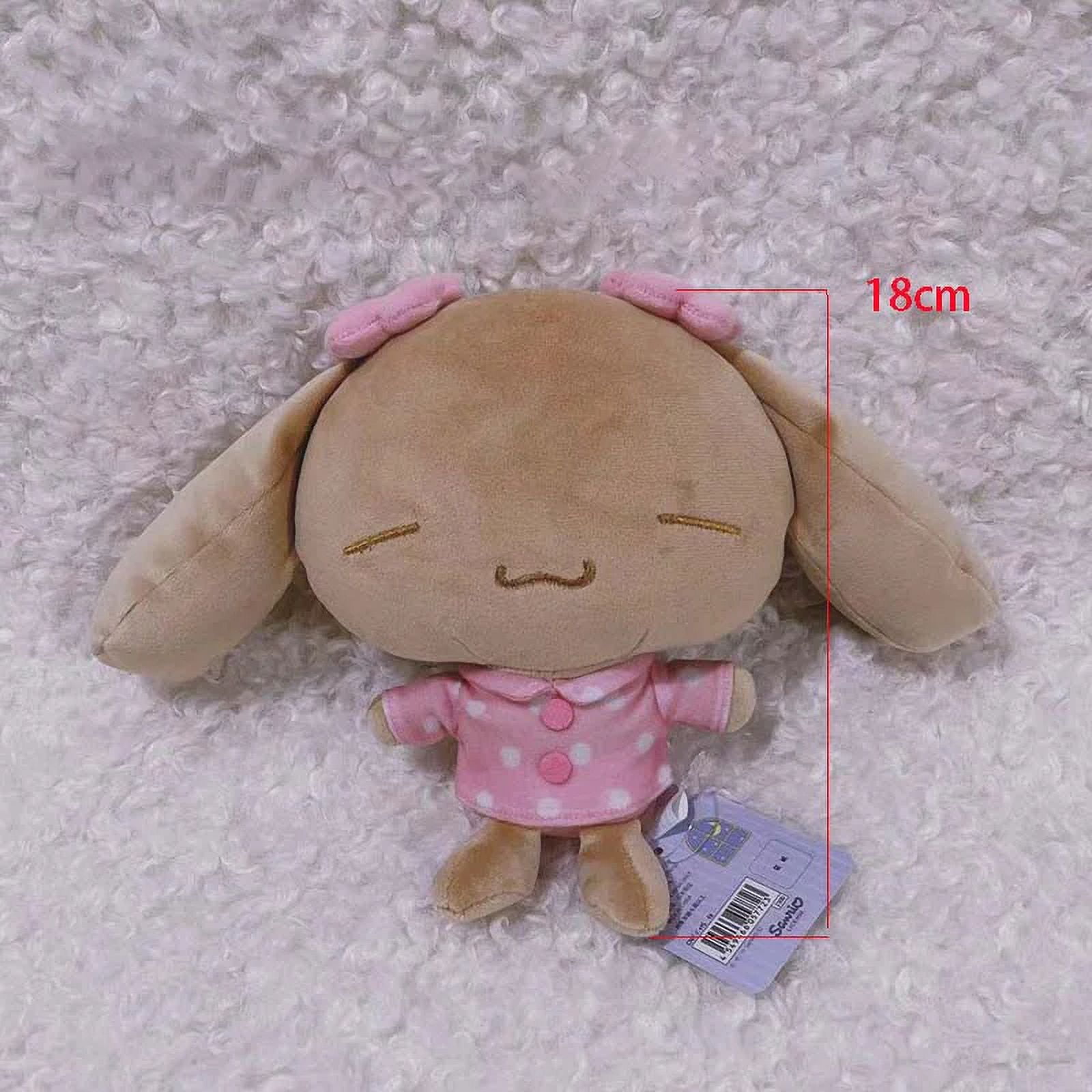 Miniso Sanrio Mocha Dog Hoodie Toy Plush Animal Kawaii Cute Keychain ...