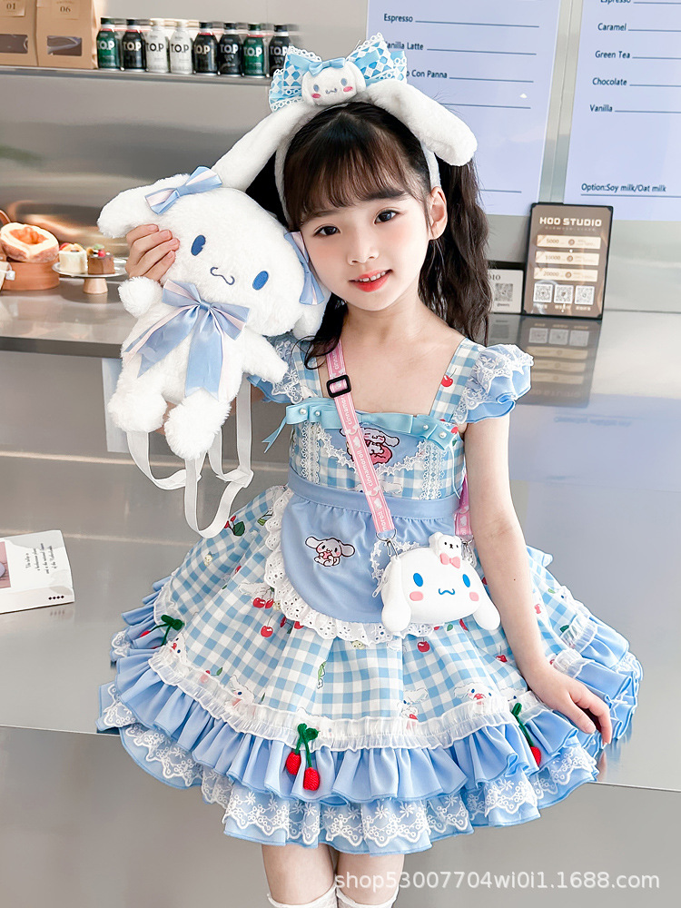 Miniso Sanrio My Melody Children‘s Cosplay Dress Short Sleeved Pink ...