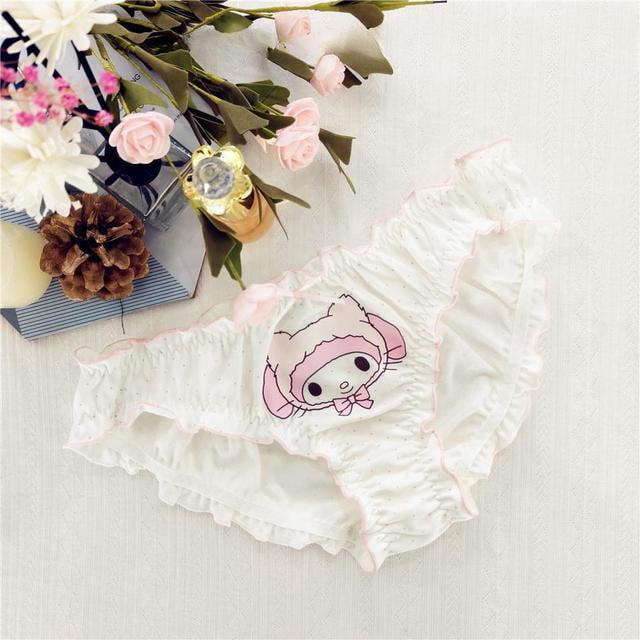 Miniso Sanrio Panties Hello Kitty Cinnamoroll Pom Pom Purin Kawaii Pink ...