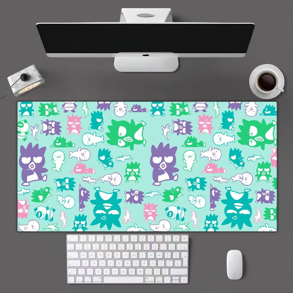 Miniso Sanrio Sanrio BADTZ Mousepad Mousepad Gamer Mouse Pad Size For ...