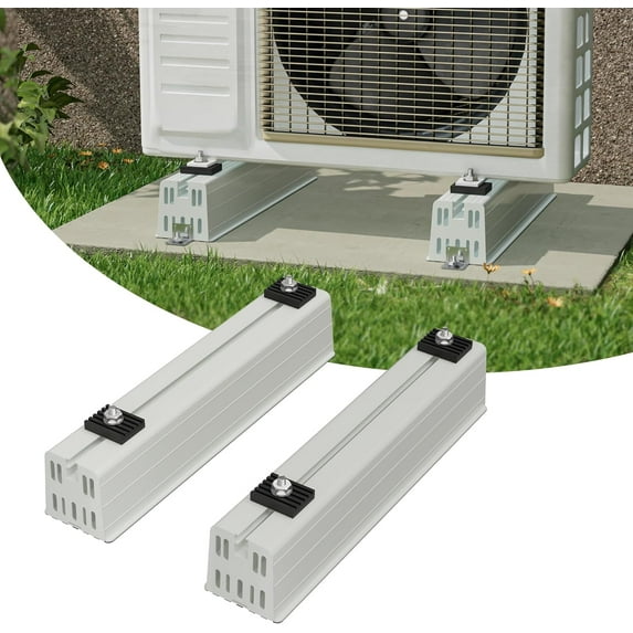 Minisplit Floor Mounting Base, Anti-Vibration Mini Split Stand for ...