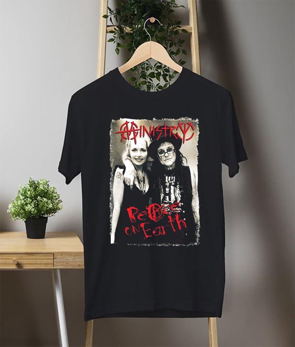 Ministry Band Members Music Black Tee Shirt Cotton S-234XL MY140 ...