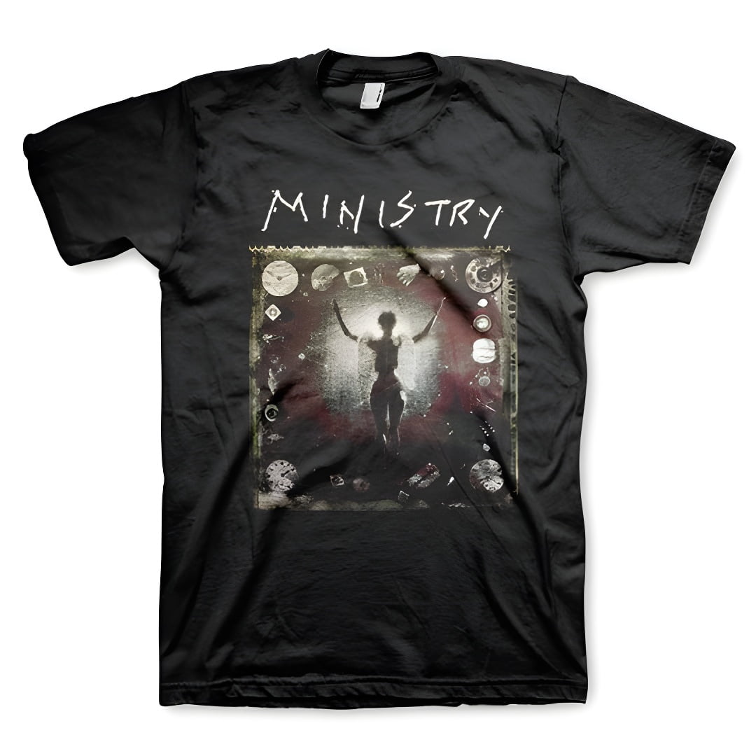 Ministry Men's Psalm 69 T-Shirt Black X-Large | Officially Licensed ...