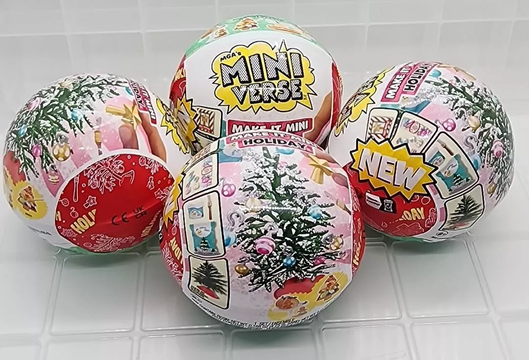 Miniverse Holiday Christmas 2024 rare Moose Mug, Christmas Tree, Yule ...