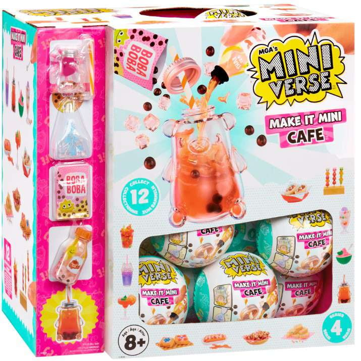 Miniverse Make It Mini Food CAFE Series 4 Wave A Mystery Box (24 Packs ...
