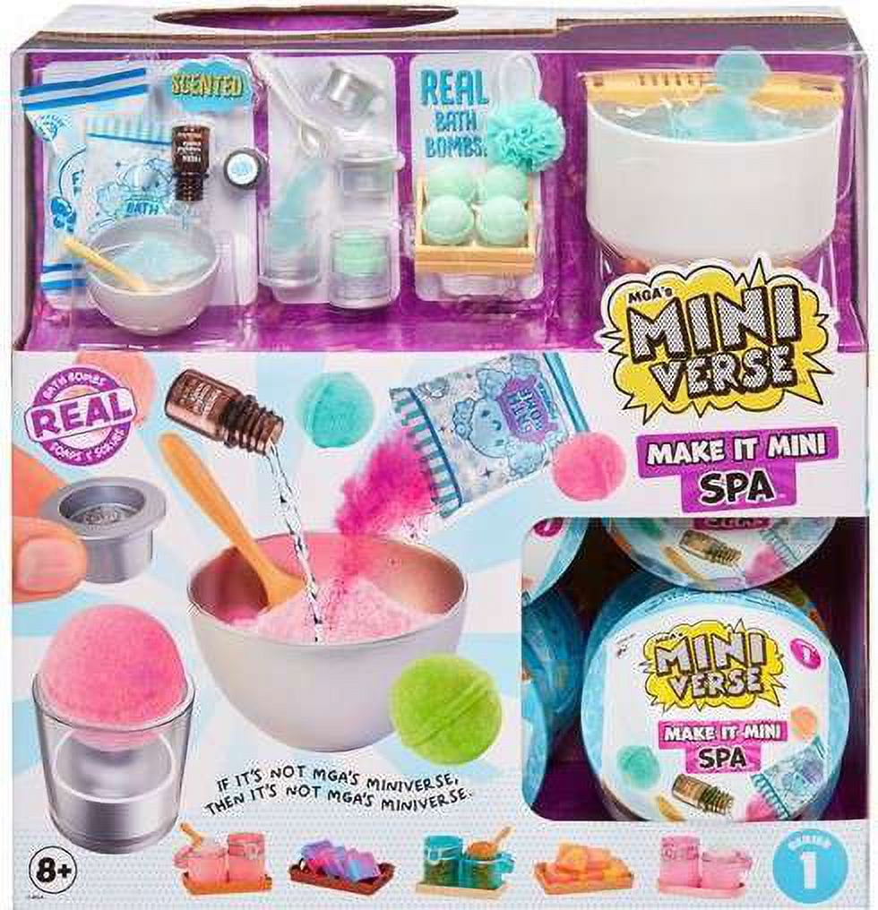 Miniverse Make It Mini SPA Mystery Box (15 Packs) - Walmart.com