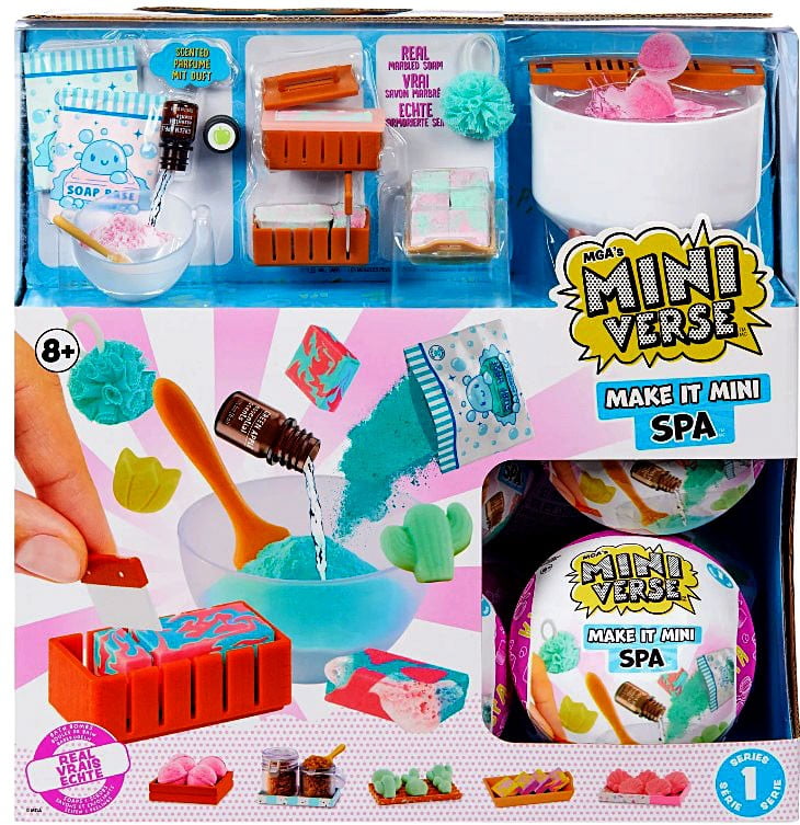 Miniverse Make It Mini SPA Mystery Box (15 Packs) - Walmart.com