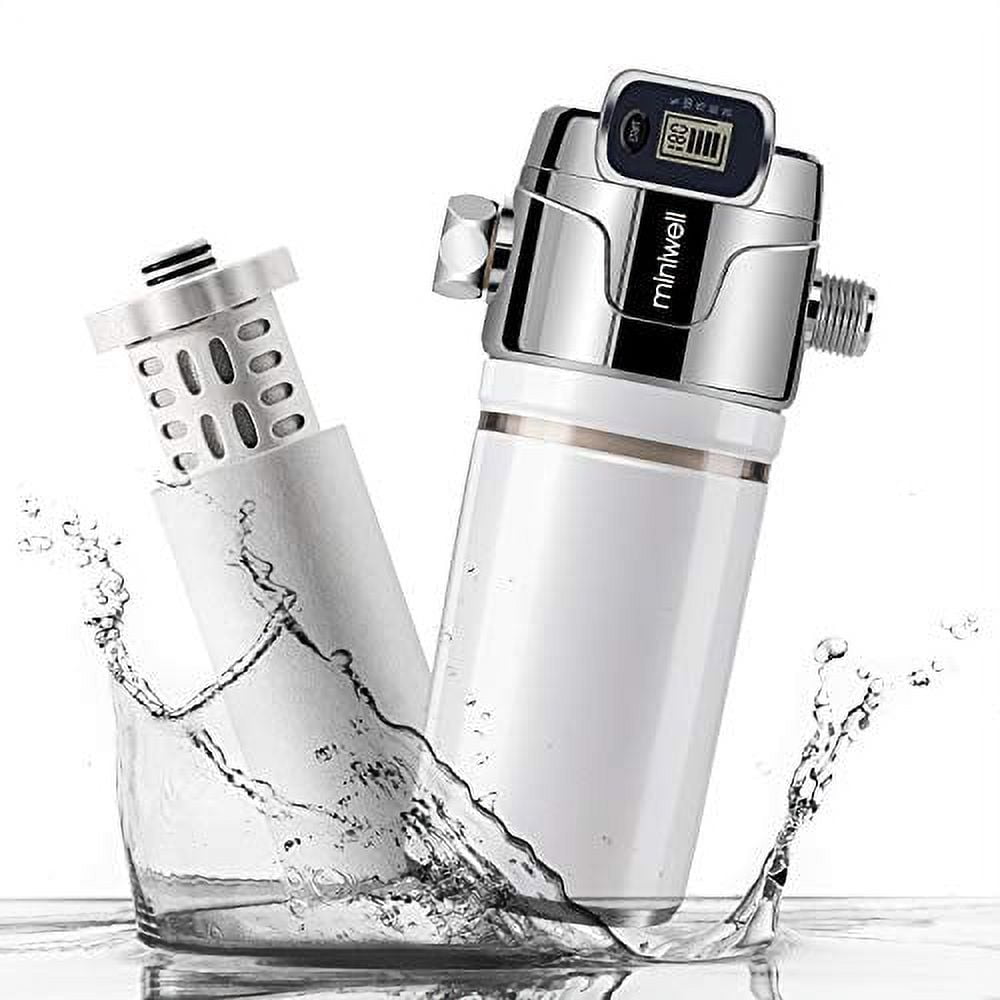Miniwell Luxury Shower Water Filter L760-E101 with digital screen and ...