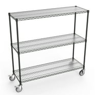 ZenSports 3-Tier Adjustable Storage Shelving Unit 220lbs Steel ...
