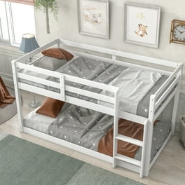 Aurora Twin Over Twin Bunk Bed White Walmart