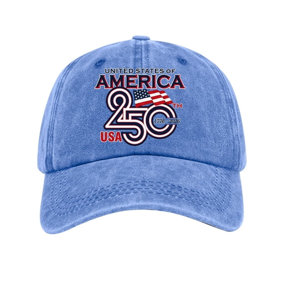 Minjewel 250th Anniversary USA Hats Unisex Matching Embroidered Vintage ...