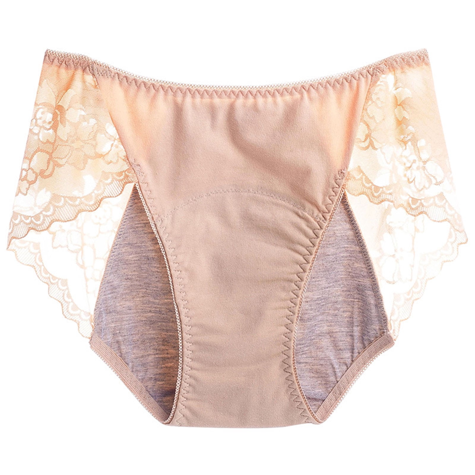 Minjewel Ladies' Breathable Lace Menstrual Period Underwear, Lace ...