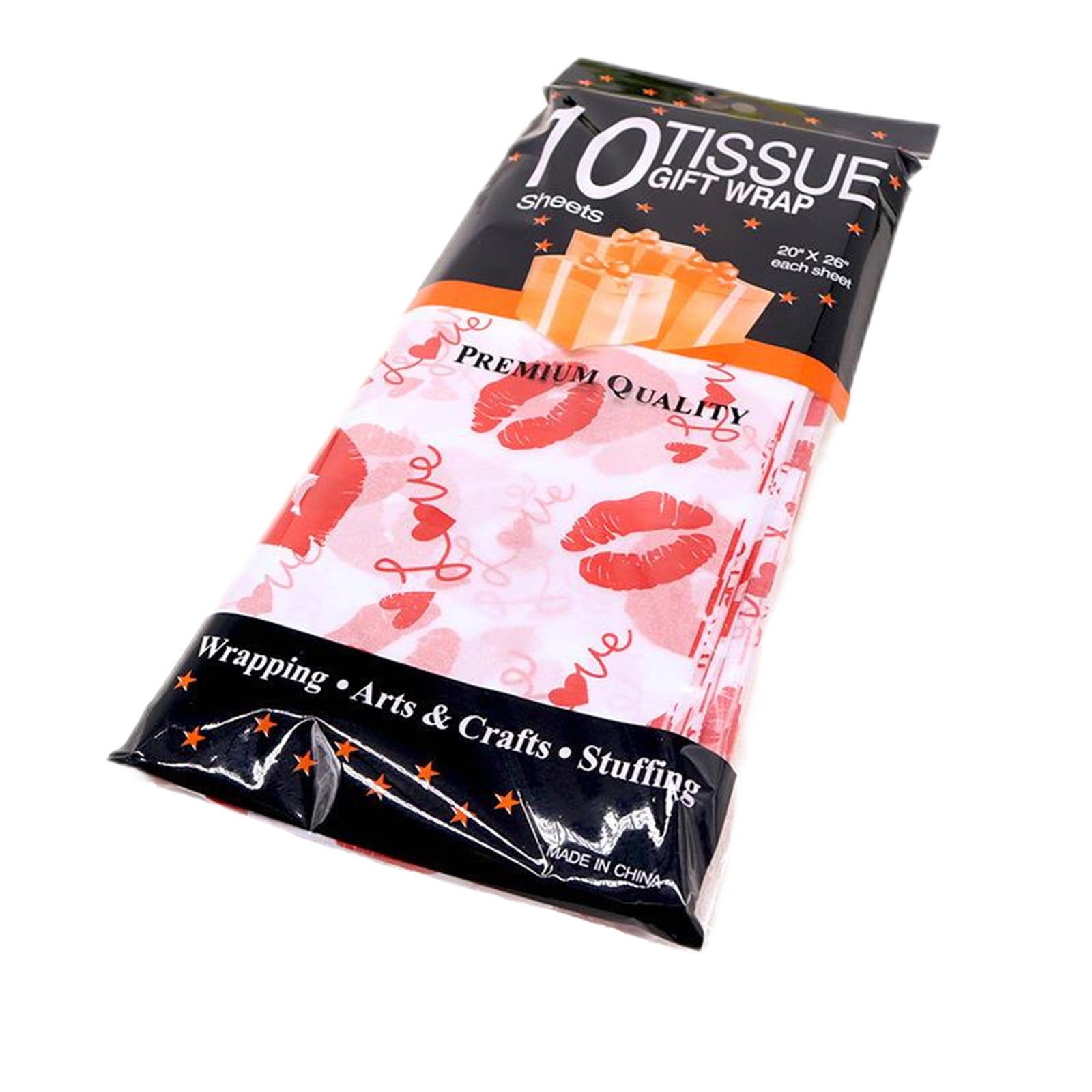 Minjewel Valentine's Day Tissue Paper 10 Sheets 50x66cm, DIY Handmade ...