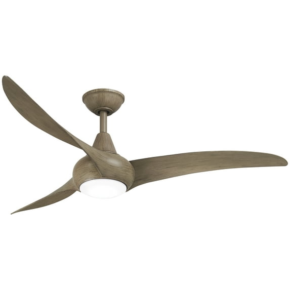 Minka-Aire F844-AMP, Light Wave 52 inch Ceiling Fan with Remote Control ...
