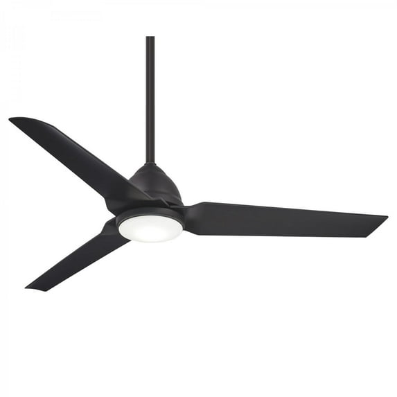 Minka-Aire Java 54-Inch 3-Blade Ceiling Fan in Coal Finish W/ Coal ...