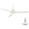 Minka-Aire Java 54-Inch 3-Blade Ceiling Fan in Coal Finish W/ Coal ...