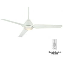Minka-Aire Java 54-Inch 3-Blade Ceiling Fan in Coal Finish W/ Coal ...
