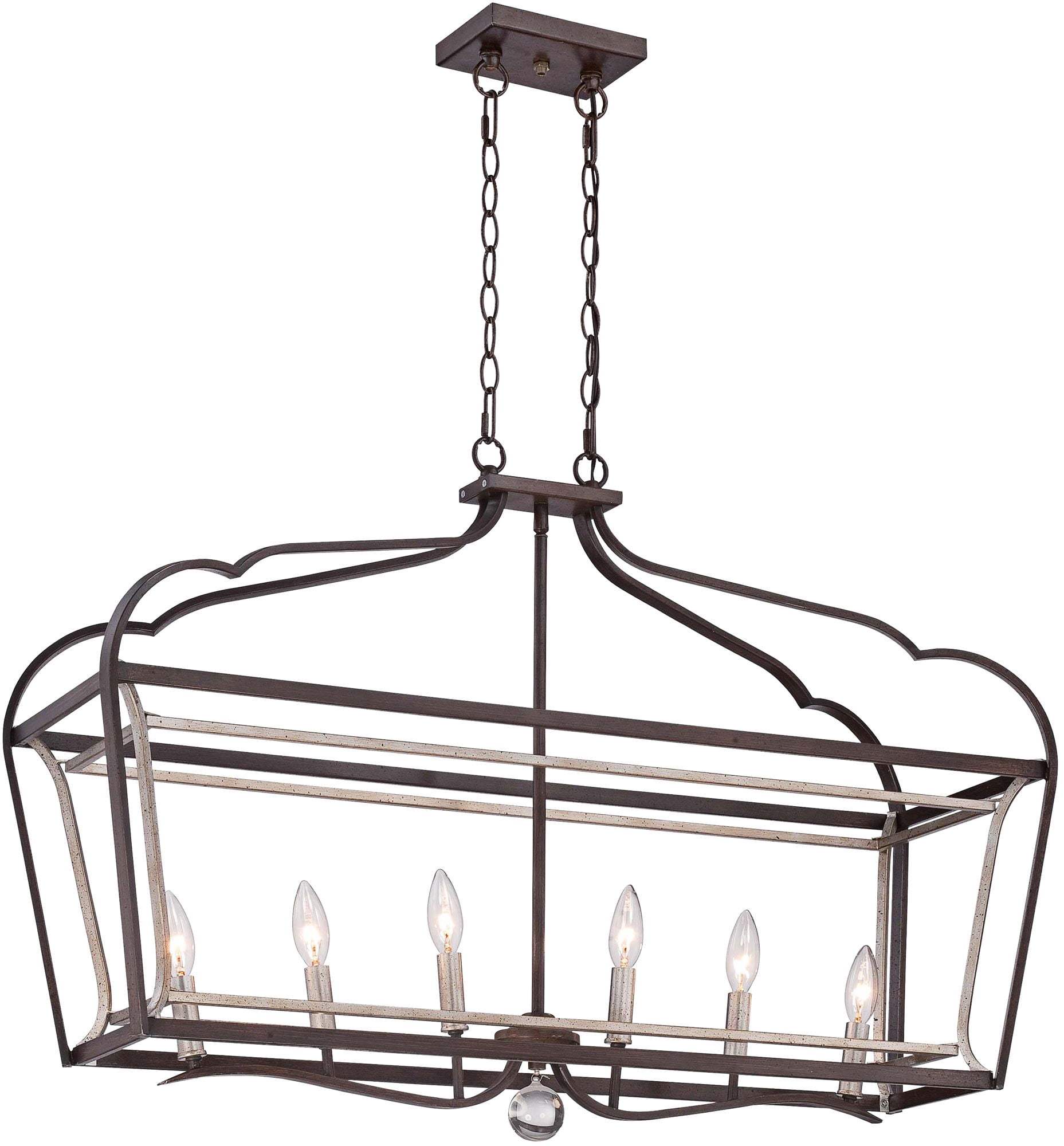 Minka Lavery - Astrapia - 6 Light Island in Transitional Style - 26.5 ...