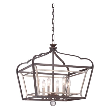 Safavieh Kenris 5 Light Industrial Pendant, Gold Painted - Walmart.com