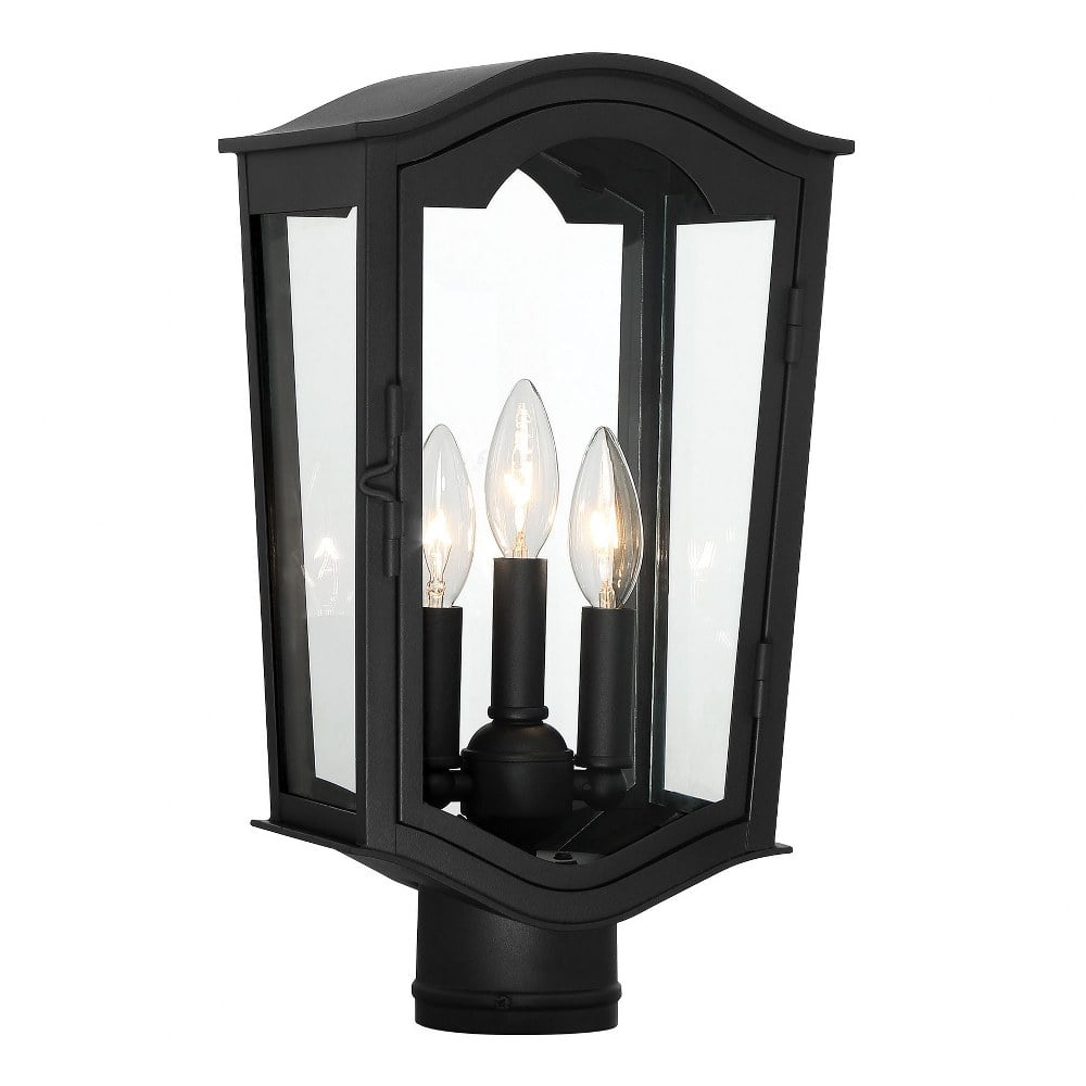 3 Light Outdoor Post Mount In 15 Minka Lavery 73206-66 - Walmart.com