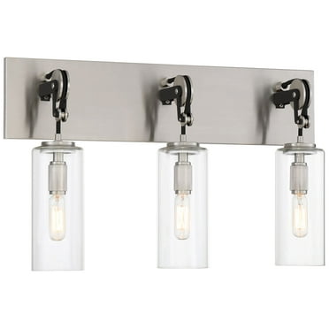 3 Light Bath Vanity Approved For Damp Locations In Transitional Style ...
