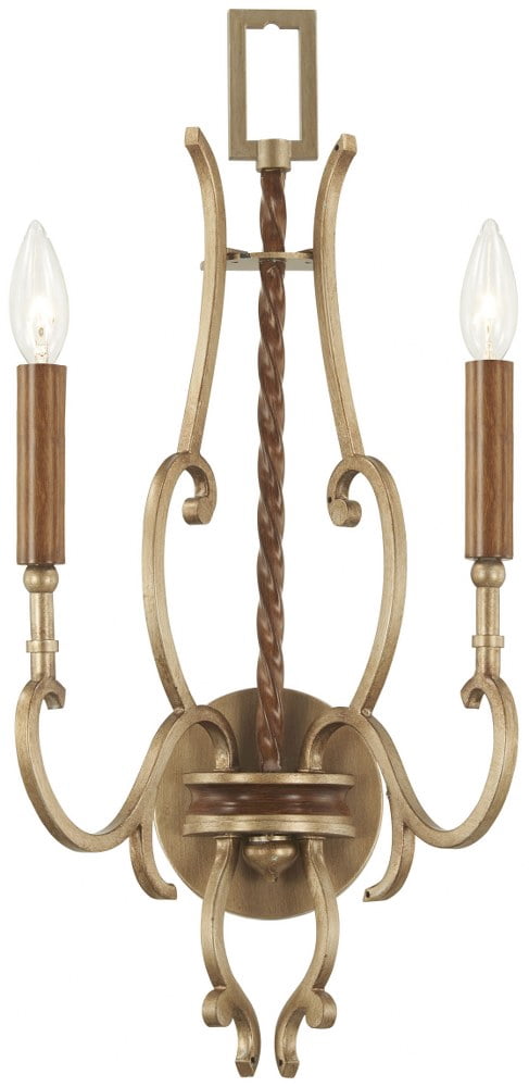 Minka Metropolitan - Magnolia Manor - 2 Light Wall Sconce-23.5 Inches ...