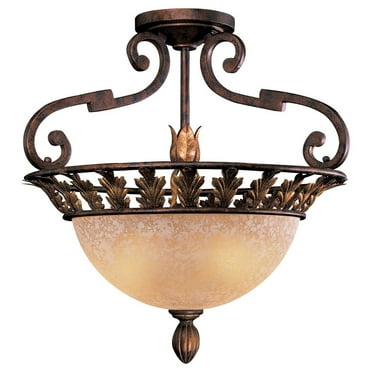 Mitzi H134603 Estee 3 Light 19" Wide Semi-Flush Globe Ceiling Fixture ...