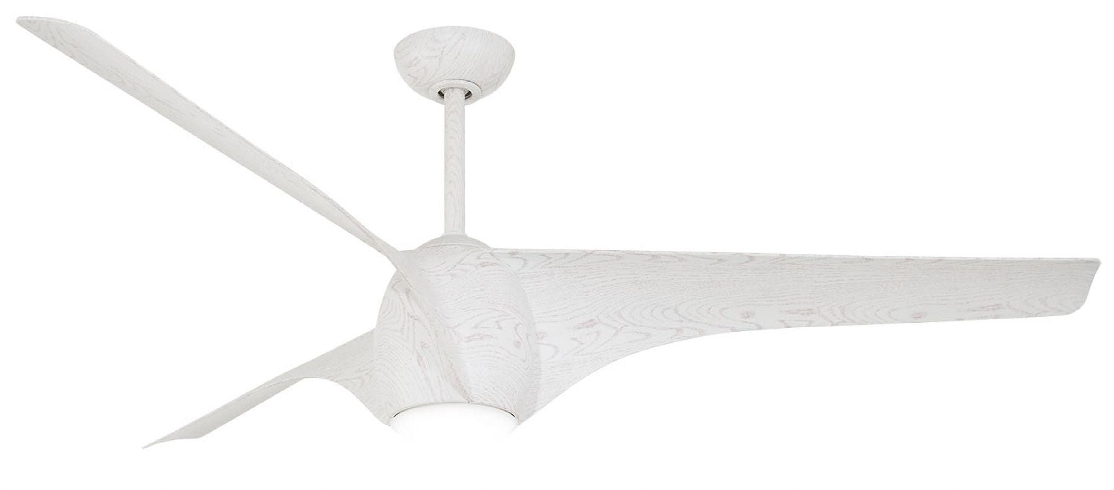 Minkaaire Airewave Airewave 65" 3 Blade Indoor Led Ceiling Fan ...