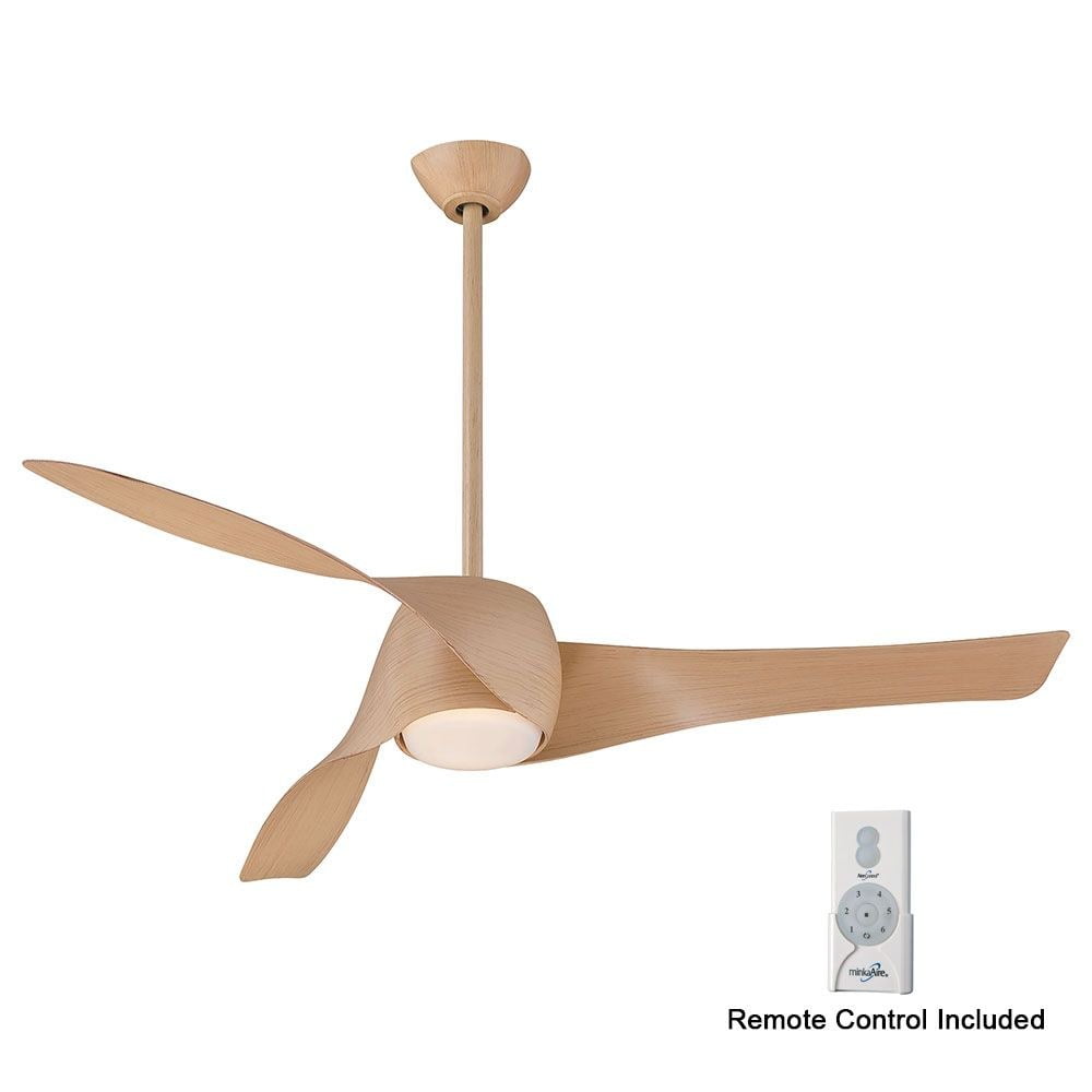 Smart Ceiling Fan With Light Kit In Transitional Style 15.5 Inches Tall ...