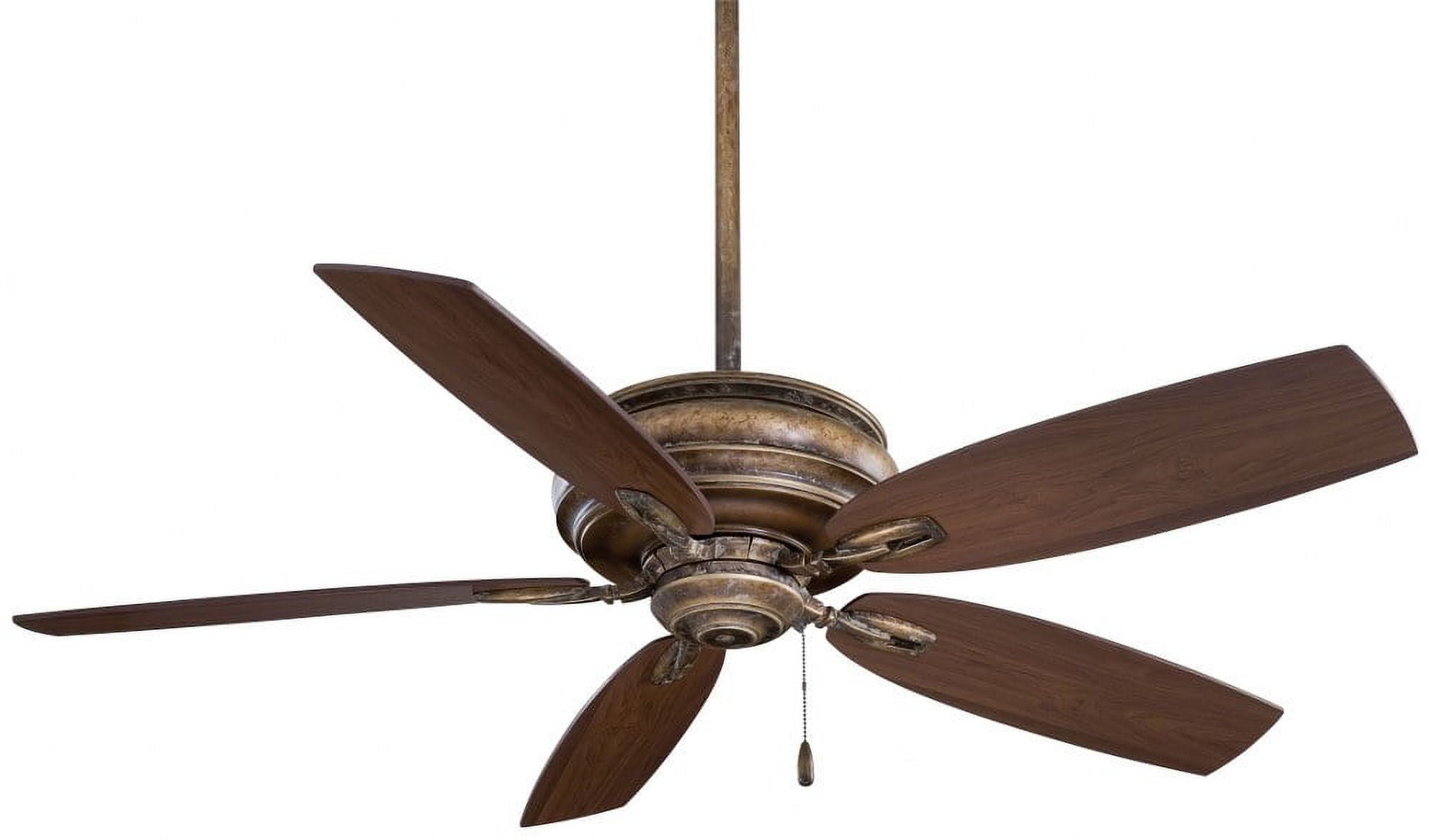 Ceiling Fan In Transitional Style 16.5 Inches Tall By 54 Inches Wide ...