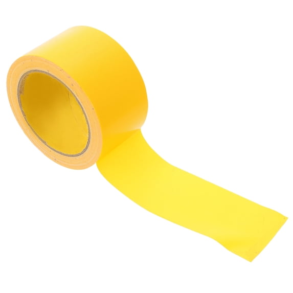 Minkissy 1 Roll of Oil Proof Carpet Tape Yellow Paper Fabric for ...