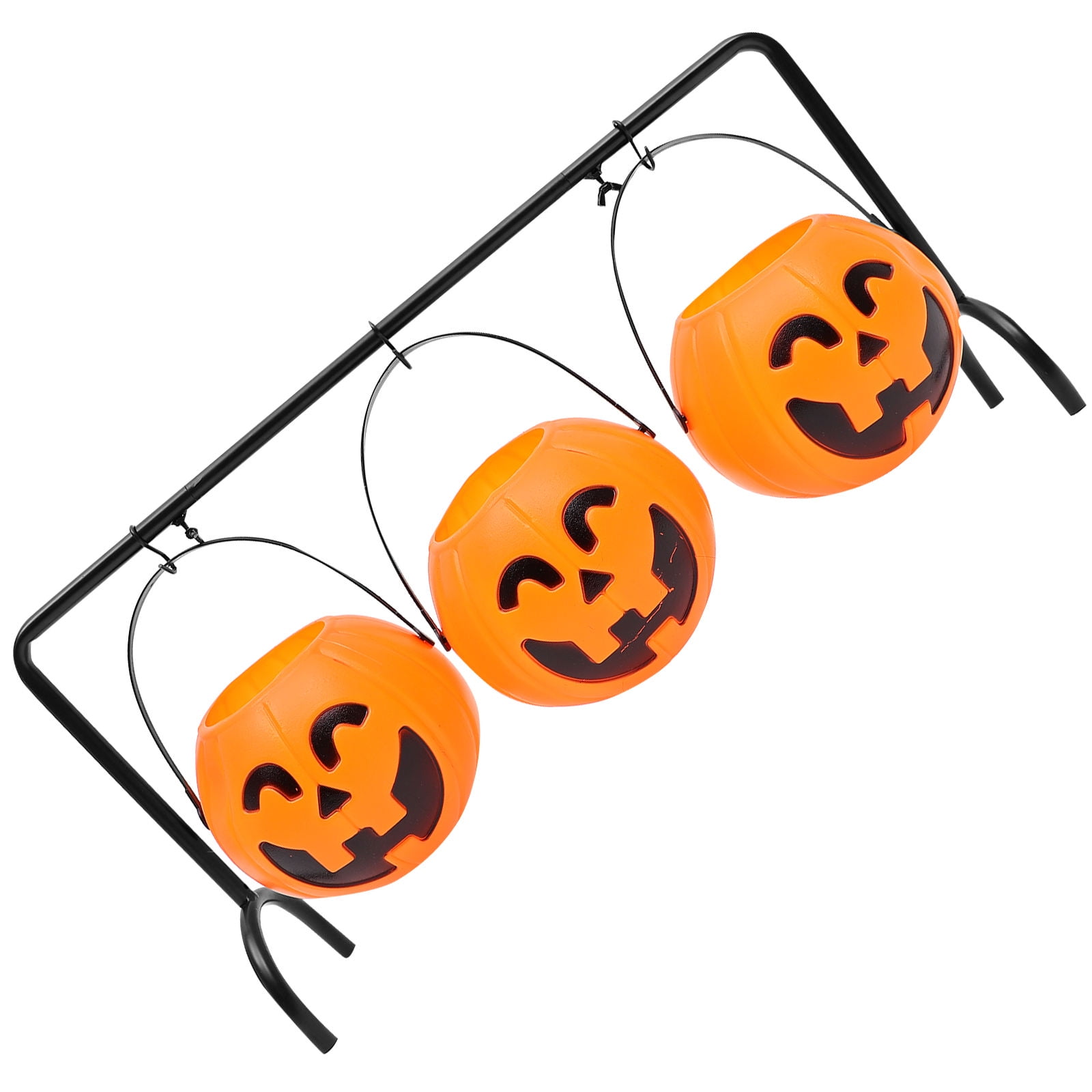 Minkissy 1 Set Plastic Round Small Buckets For Candy And Sweets ...