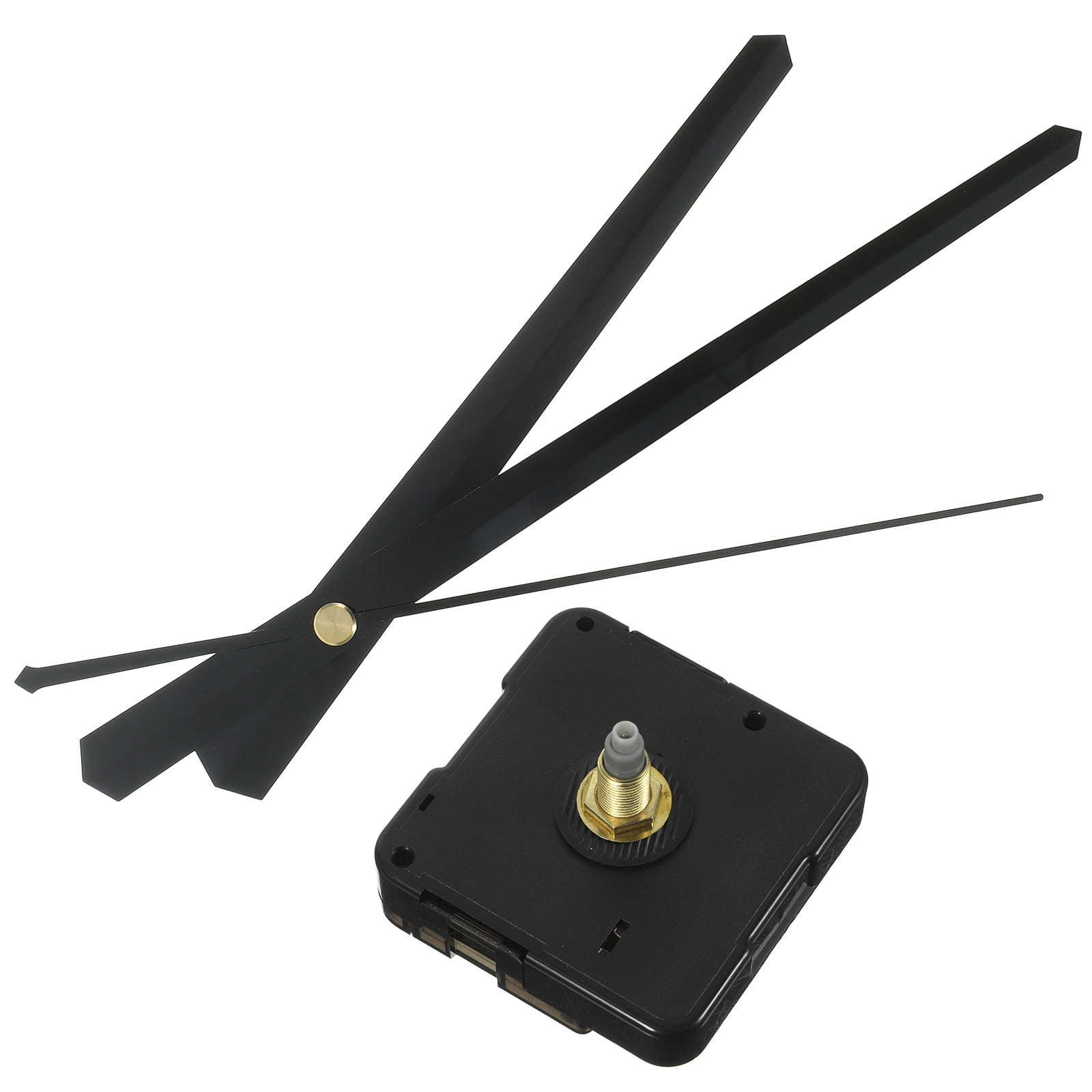 Minkissy Wall Clock Hands Replacement Clock Movement Black Plastic 1 ...