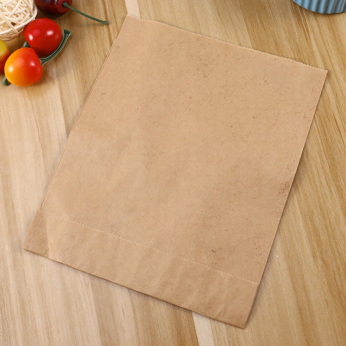Minkissy 100Pcs Large Snack Bags Paper Khaki Greaseproof Party Favors ...
