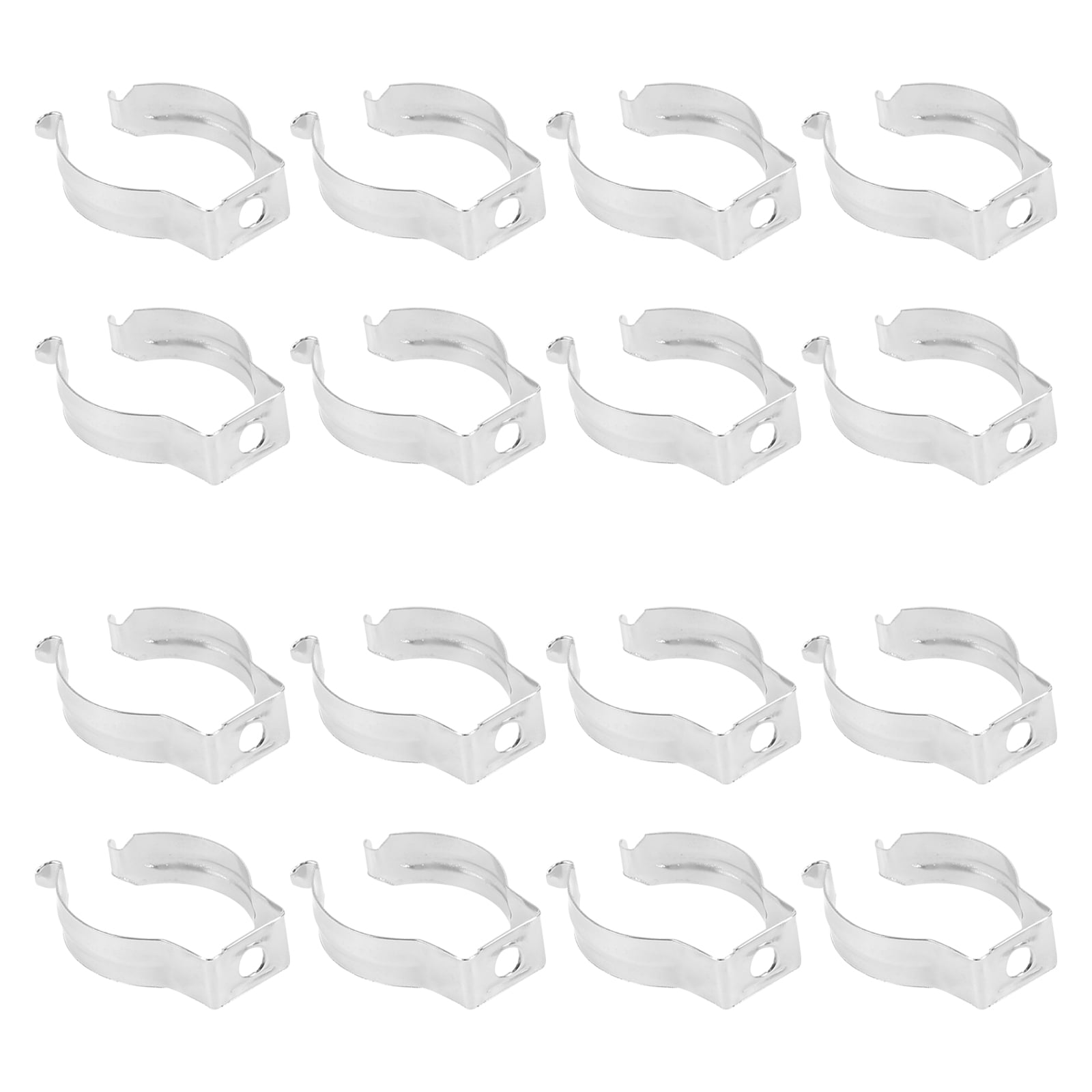 Minkissy 100Pcs Manganese Steel Lamp Holder Brackets for Fluorescent ...