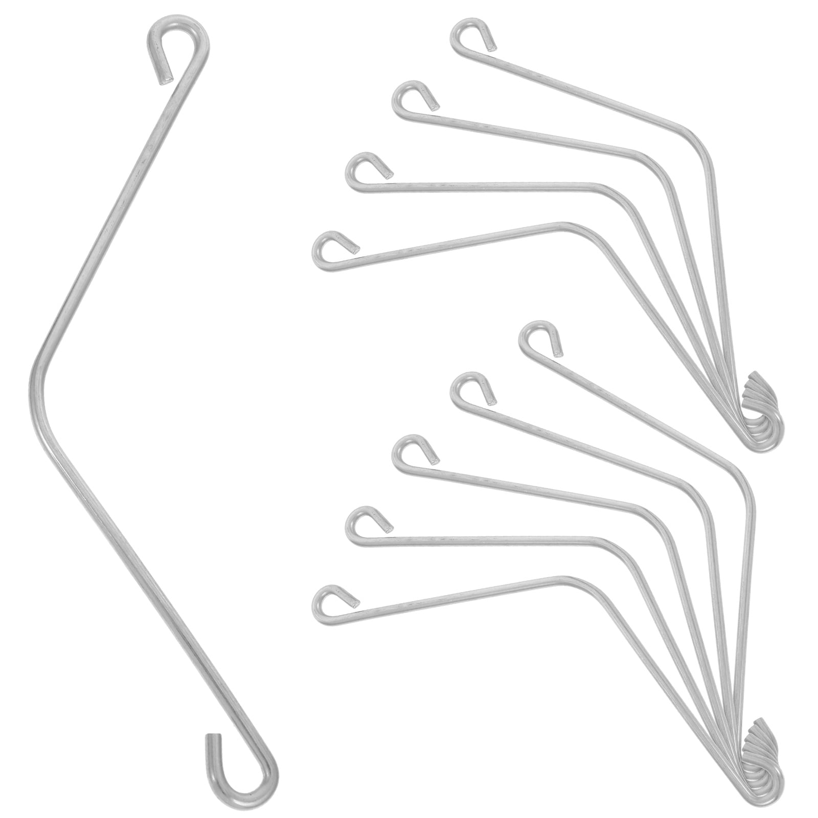 Minkissy 10Pcs Effective Silver Beehive Spring Fasteners Beekeeping ...