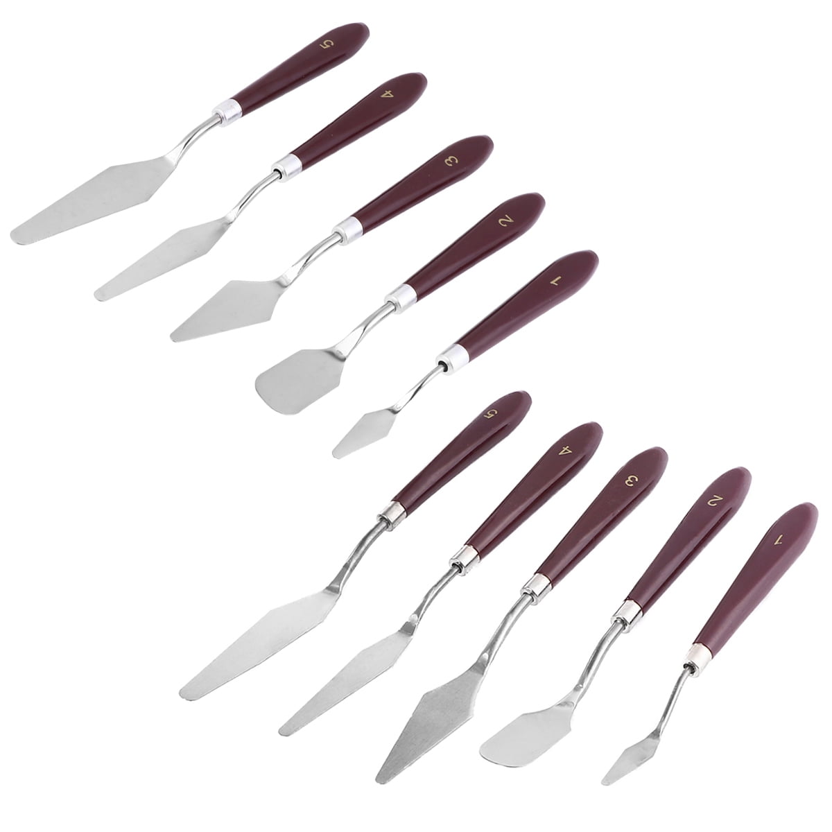 Minkissy 10Pcs Spatula for Paint Mixing and 3D Model Removal in ...