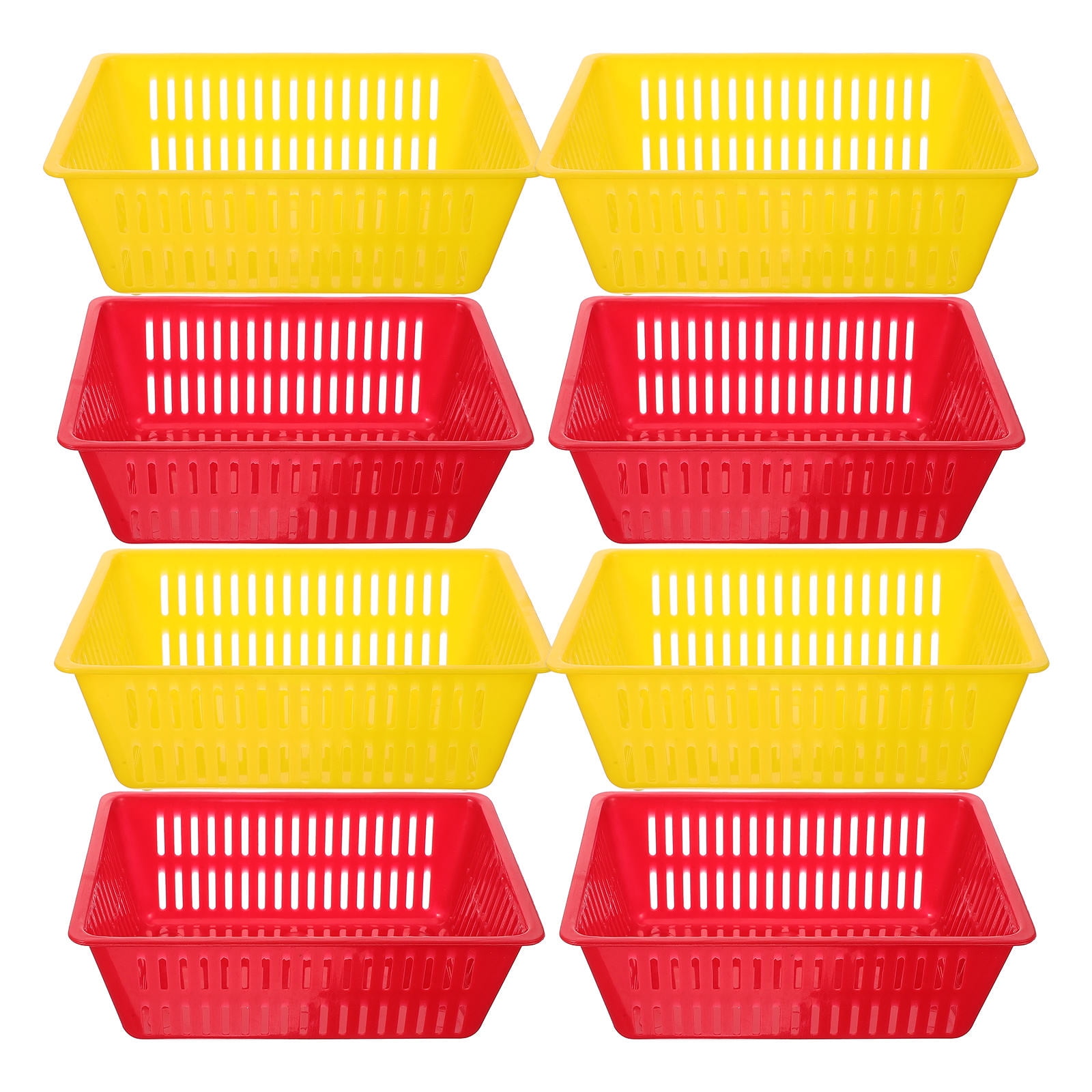 Minkissy 16pcs Plastic Gaming Storage Baskets for Games and Collecting ...