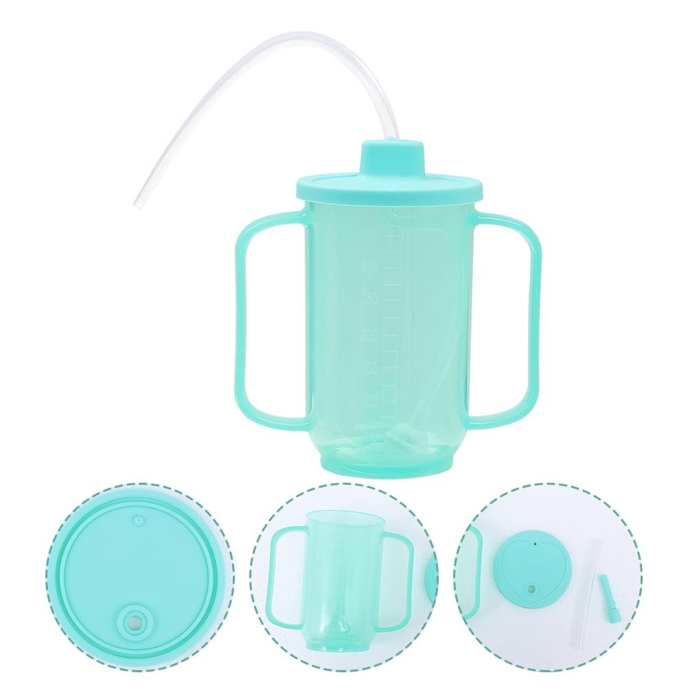 Minkissy 1Pcs Convalescent Feeding Cup 12.7x12.2x7.5in Straw Design For ...