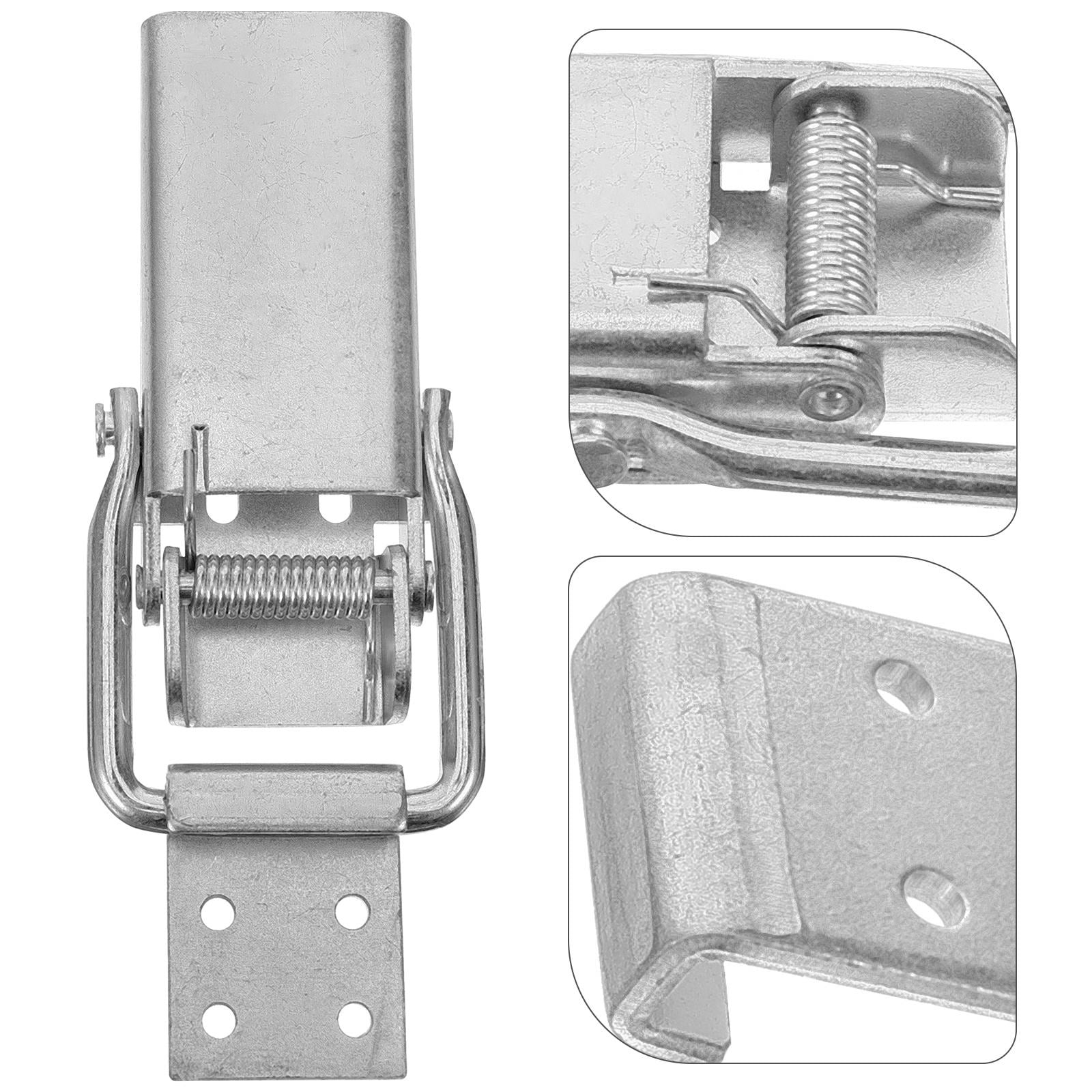 Minkissy 1Set Heavy Duty Metal Hasp for Trailer Door Latch Pin Security ...