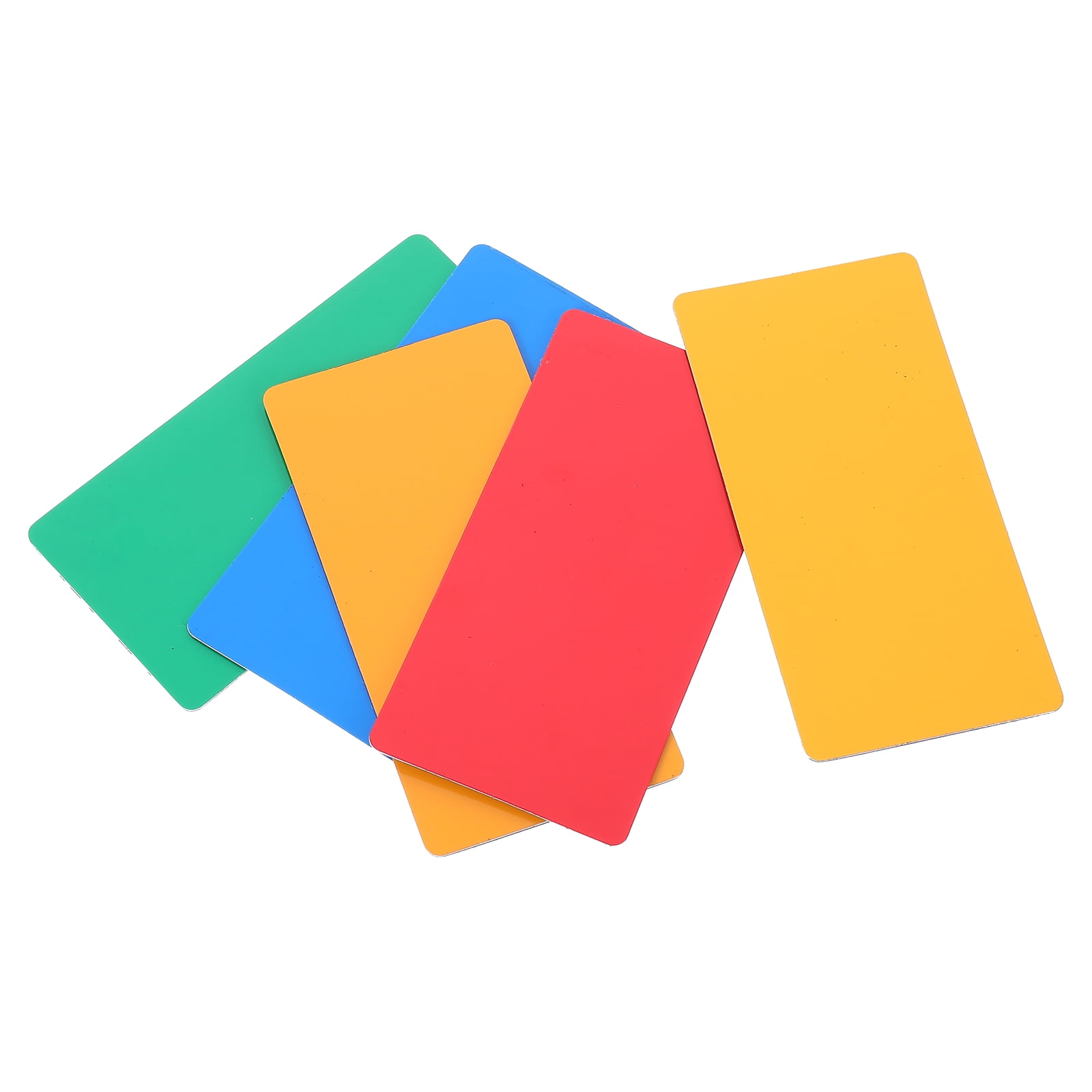 Minkissy 2 Sets Magnetic Name Stickers Yellow Coated Paper for Teachers ...