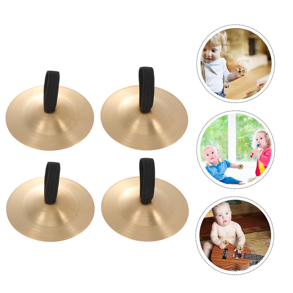 Minkissy 2pcs Finger Cymbals Durable Musical Instrument For Belly ...