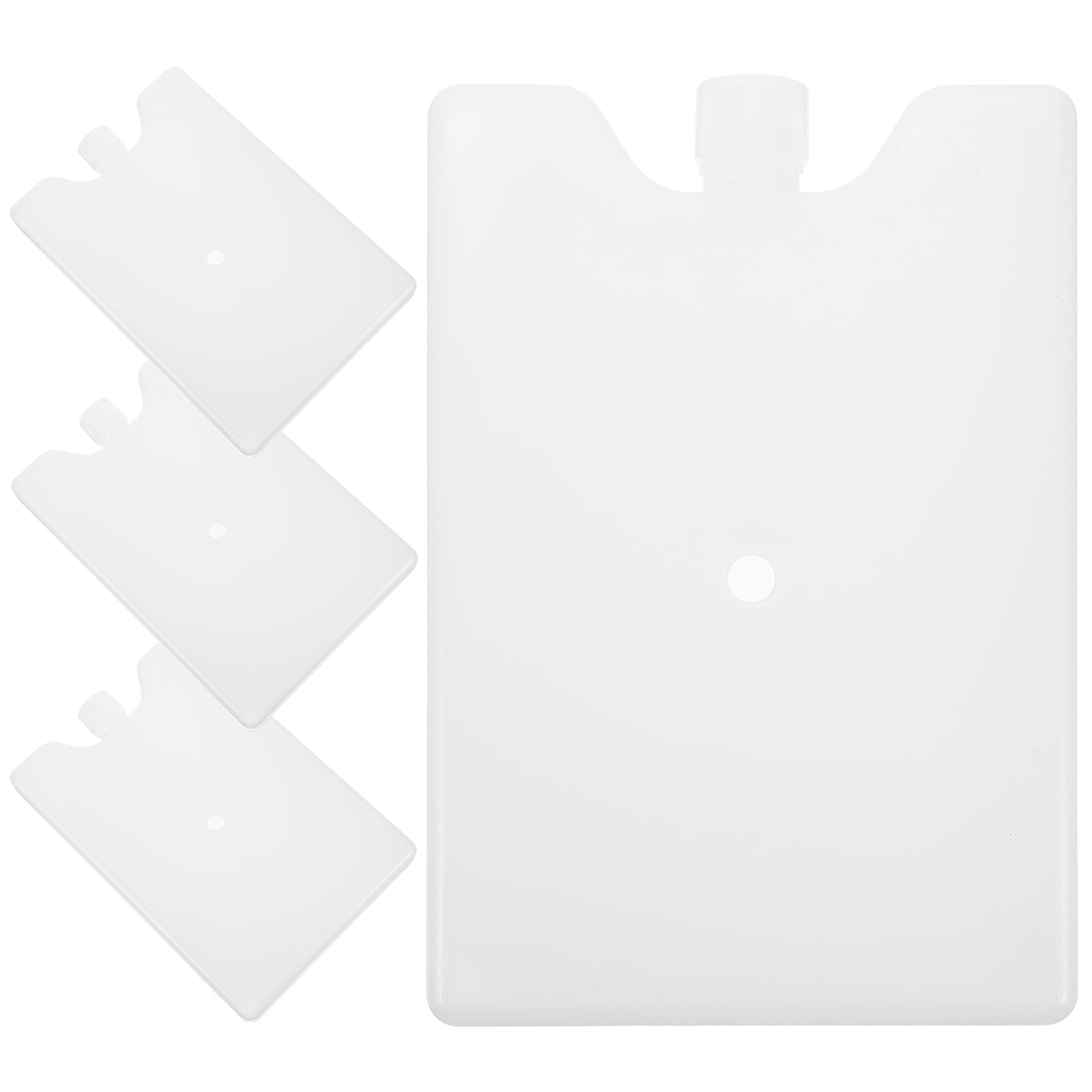 Minkissy 4Pcs Cooler Ice Packs Reusable for Lunch Boxes and Beverage ...