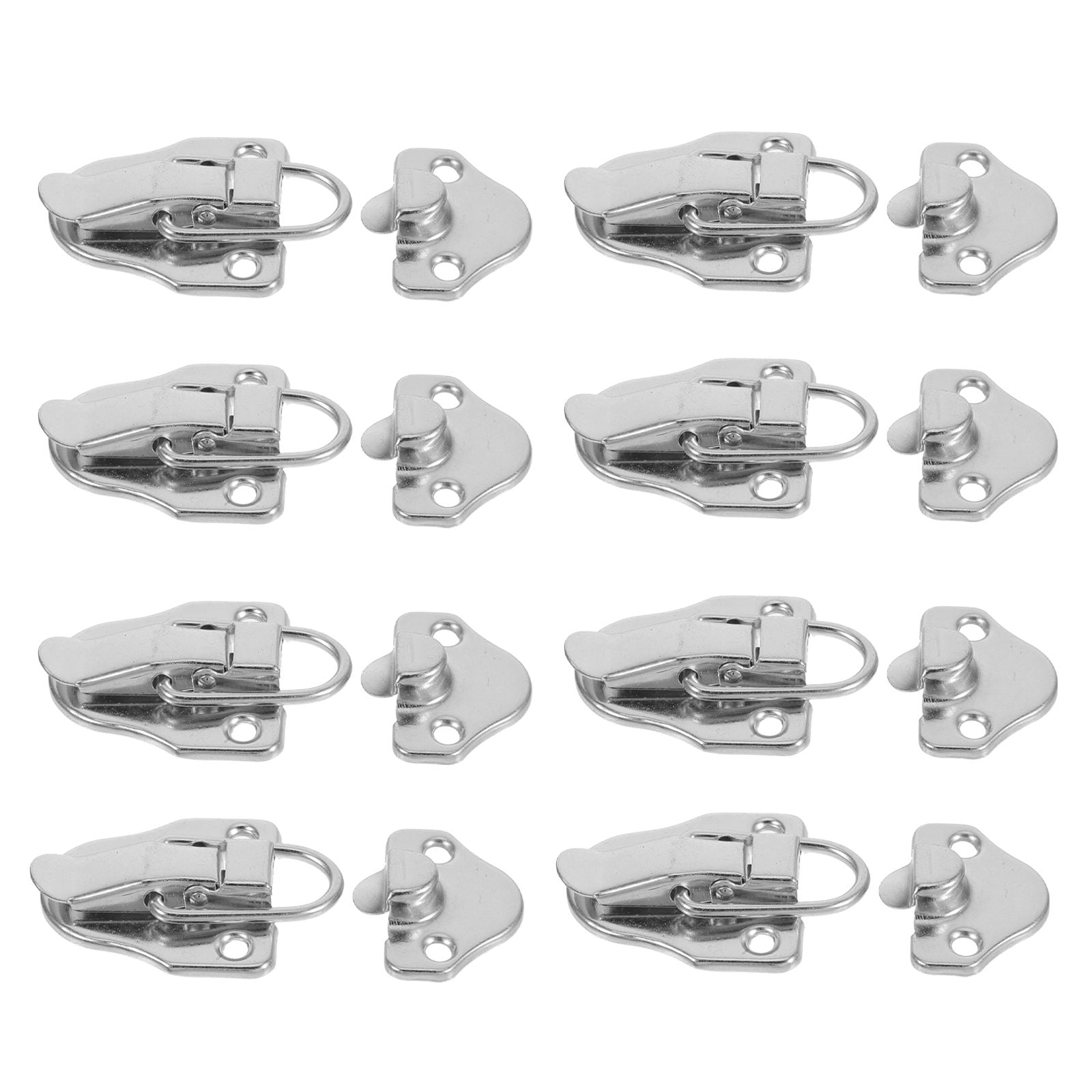 Minkissy 6Pcs Toolbox Catch Hardware Silver Iron for Jewelry Box ...