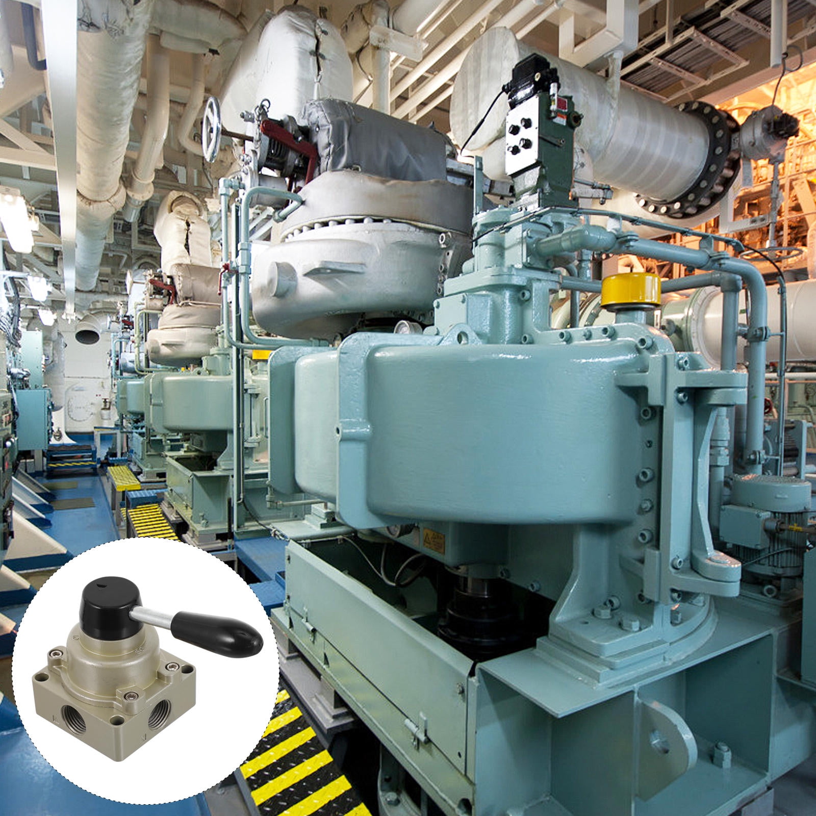 Minkissy Pneumatic Air Lever Valve for Semiconductor Industry, Opening ...